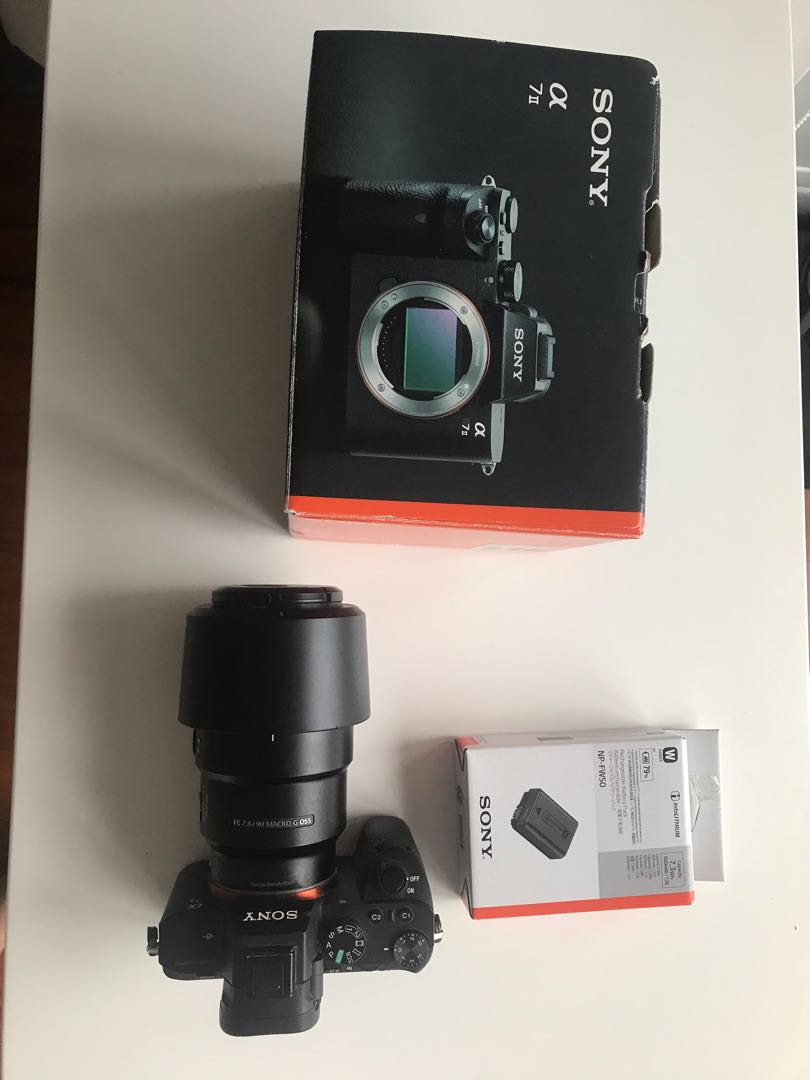Sony A7ii (A7M2/ A7 Mk 2) Body with 2x NP-FW50, Photography, Cameras on ...