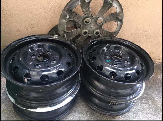 STOCK RIMS size 13 pcd 100, Car Parts & Accessories, Mags and Tires on ...