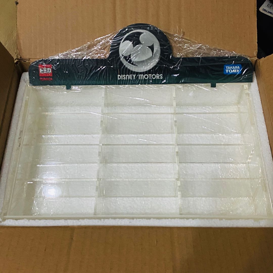 Takara Tomy Tomica Disney Motors Acrylic Display Case 迪士尼 車仔 亞加力膠 展示架 ...