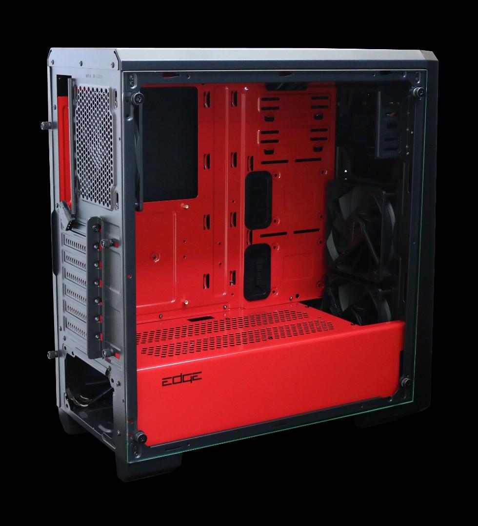 Tecware Edge TG Tampered Glass Case 3x120mm Fans (Last 3 to go ...