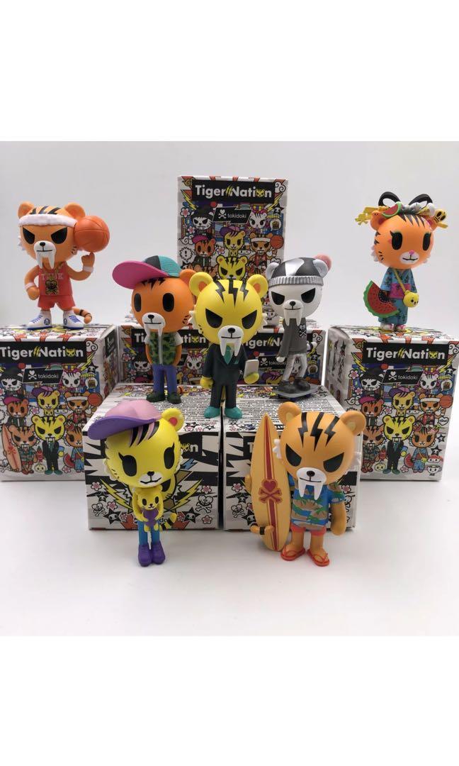 Tokidoki Tiger Nation - $12 each piece , Hobbies & Toys, Toys & Games ...