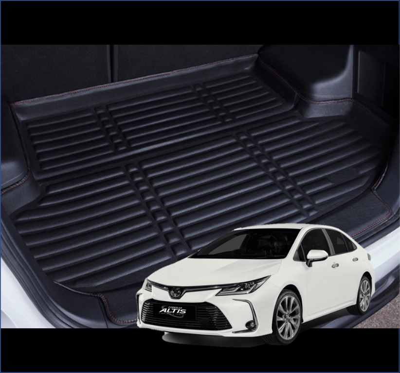 *Toyota Altis New* Leather Boot Mat, Car Accessories, Accessories on ...