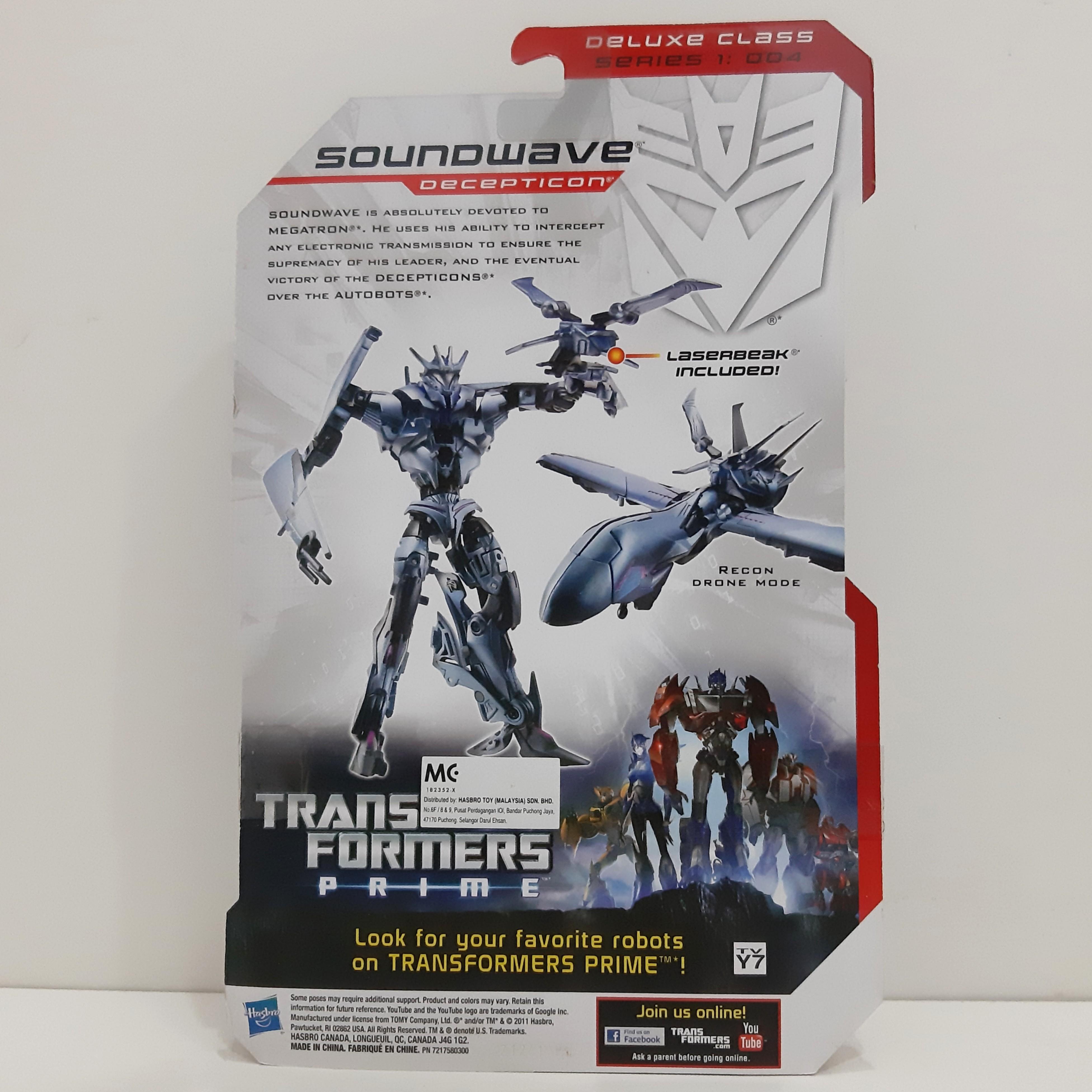 Transformers Soundwave RID (Robots in Disguise) Decepticon Hasbro ...