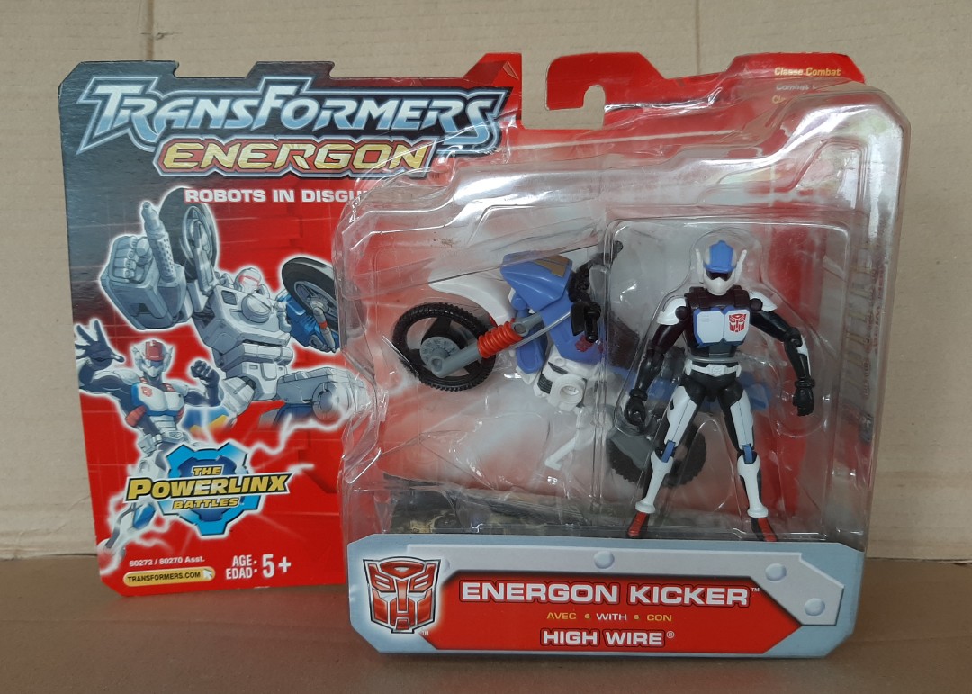 Transformers Energon Powerlinx Kicker w High Wire Action Figure, Toys ...