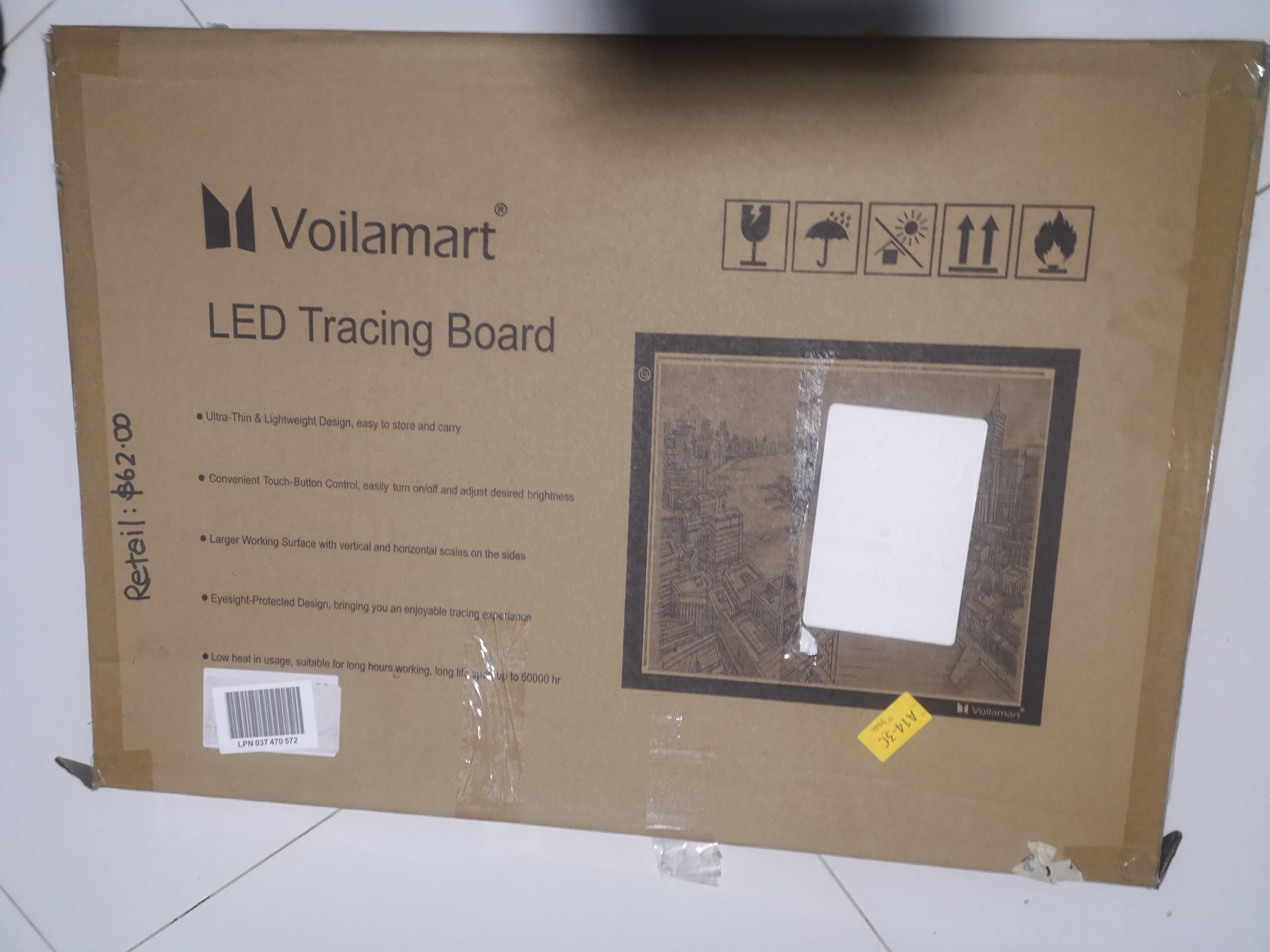 Voilamart LED Tracing Board A2, Computers & Tech, Office & Business ...