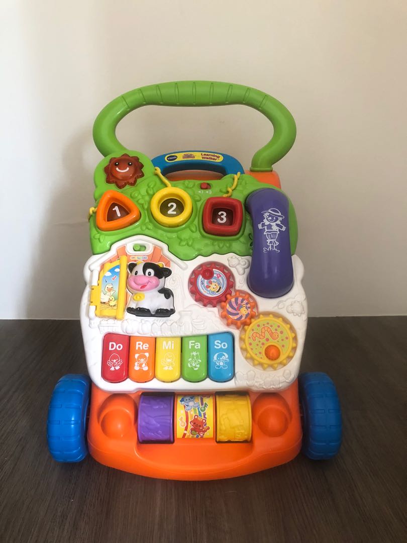 V-Tech Push Walker, Babies & Kids, Infant Playtime on Carousell