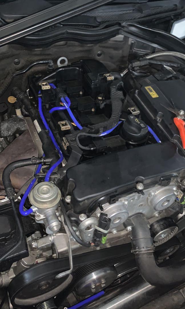 Mercedes W203 W204 W211 C180 C200 E200 E250 hose change and valve ...