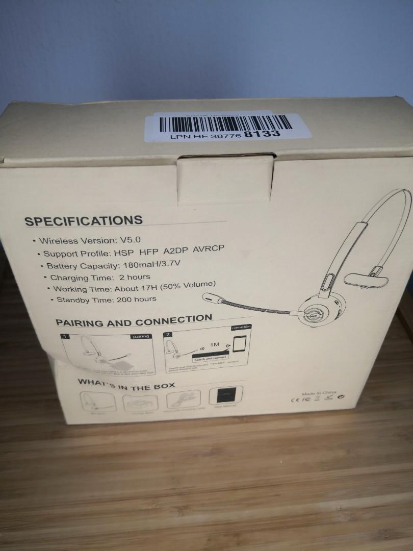 Wireless headset BH-M97, Audio, Headphones & Headsets on Carousell