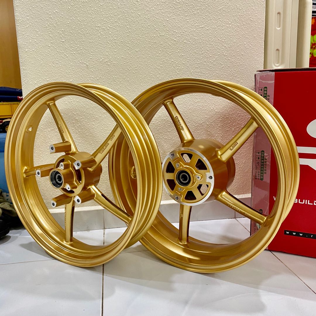 YAMAHA SP522 R3 RIMS (300/500), Motorcycles, Motorcycle Accessories on ...