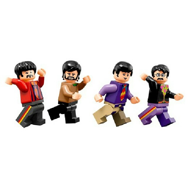 21306 LEGO Beatles Minifigures (Complete Set of Four, Original ...