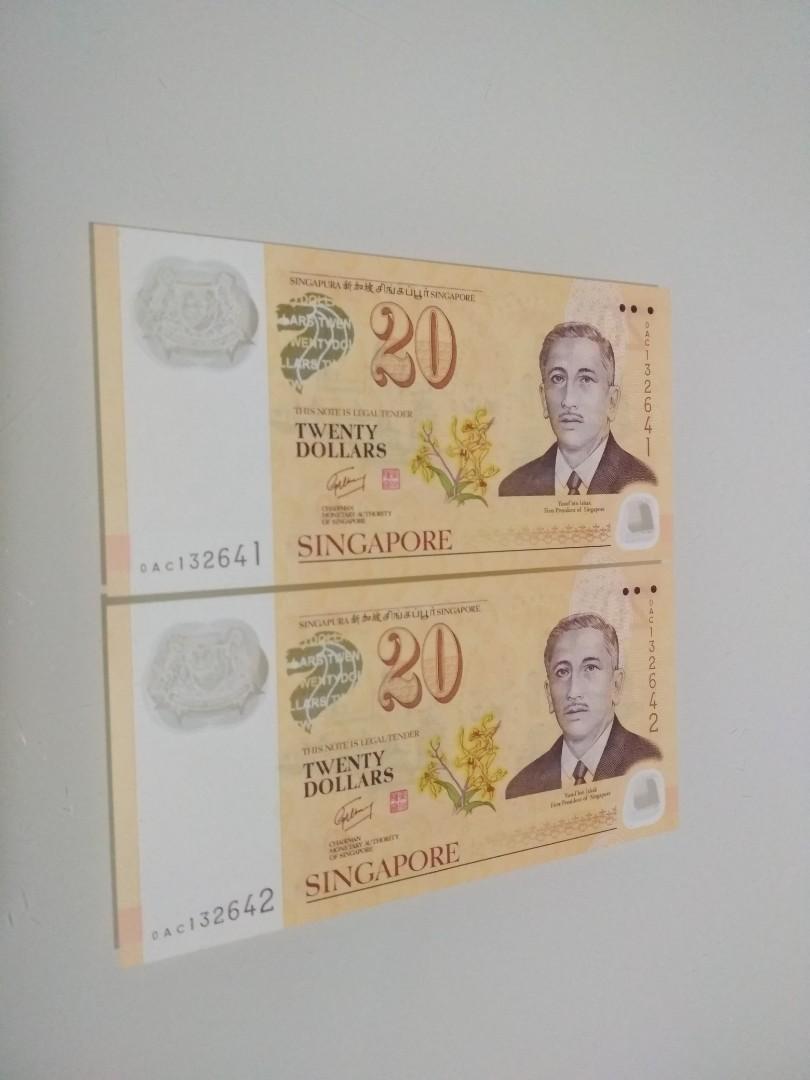 40 years Brunei Singapore commerative 20 dollars in, Hobbies & Toys ...