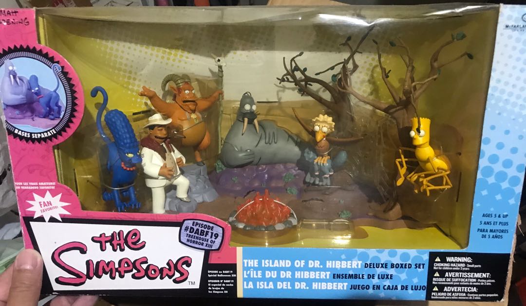 Mcfarlane Toys The Simpsons Deluxe Boxed Set 罕有品, 興趣及遊戲, 玩具 & 遊戲類 ...