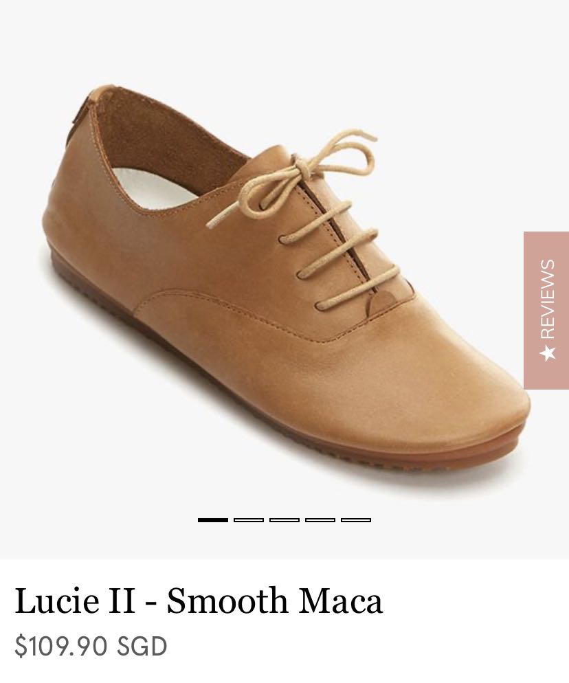 Anothersole Lucie II Smooth Maca, Women's Fashion, Footwear, Sneakers ...