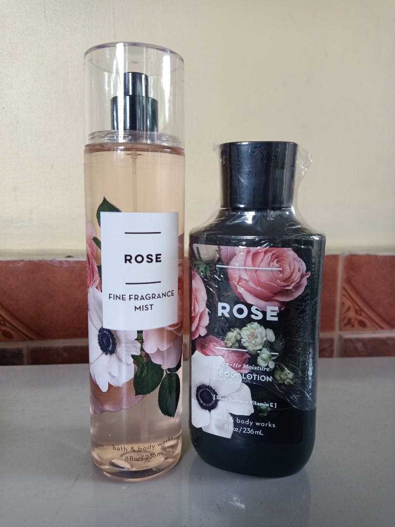 BBW Rose Set, Beauty & Personal Care, Fragrance & Deodorants on Carousell