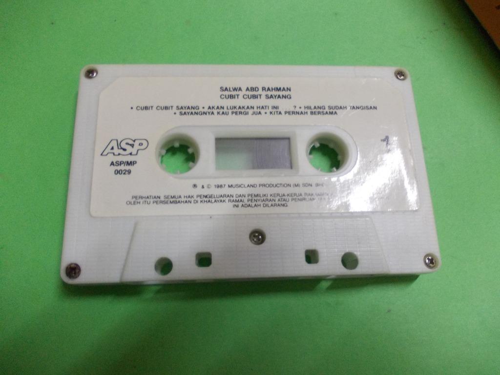CASSETTE / KASET SALWA : CUBIT CUBIT SAYANG ALBUM (1989) MALAY POP ...
