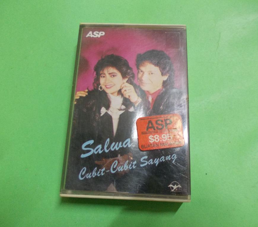 CASSETTE / KASET SALWA : CUBIT CUBIT SAYANG ALBUM (1989) MALAY POP ...