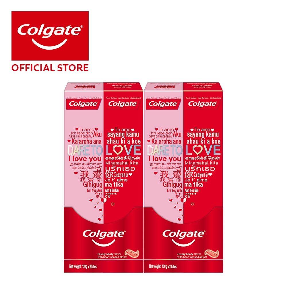 Colgate Dare to Love Limited Edition Heart Toothpaste, Health ...