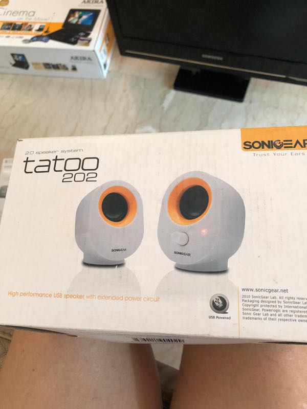 Desktop speakers, Audio, Soundbars, Speakers & Amplifiers on Carousell