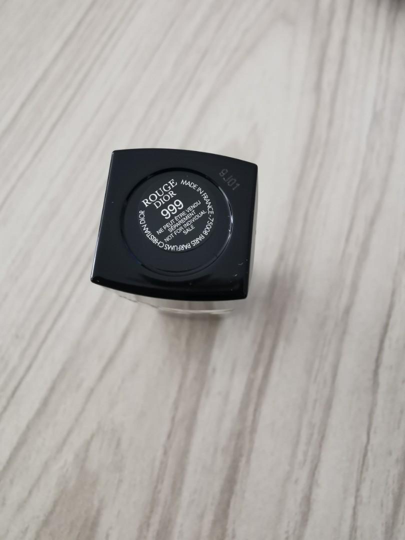 Dior Rouge Dior Lipstick mini / miniature #999 1.5g Brand New, Beauty & Personal Care, Face ...