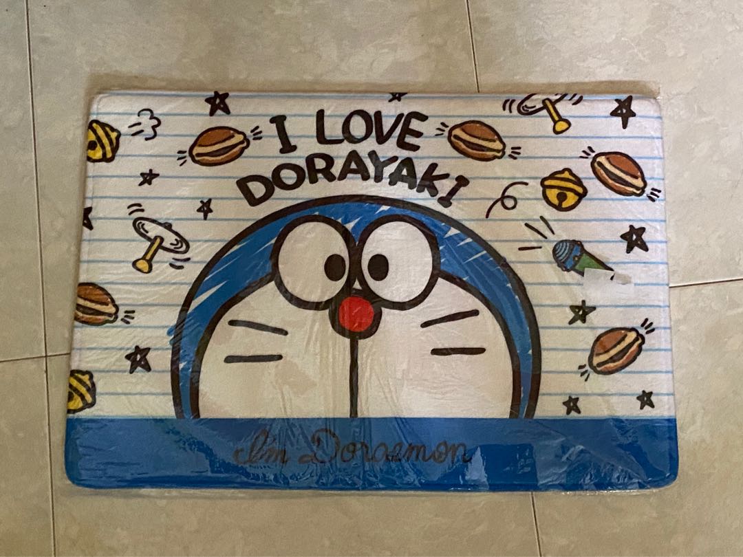 Doraemon Floor Mat, Furniture & Home Living, Home Decor, Carpets, Mats ...