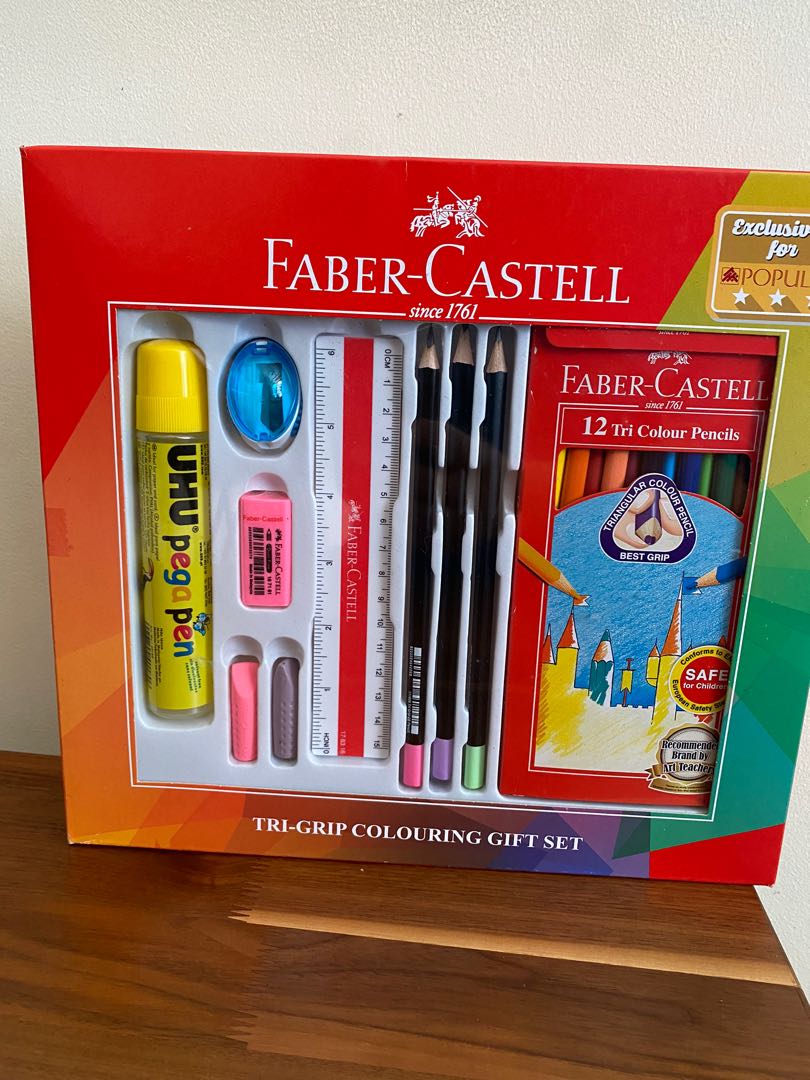 Faber-Castell Colouring Gift Set, Hobbies & Toys, Stationery & Craft ...