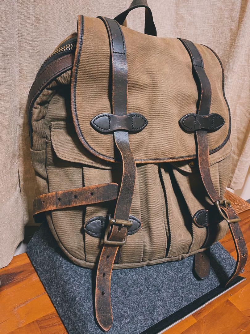 Filson Vintage Backpack , Men's Fashion, Bags, Backpacks on Carousell