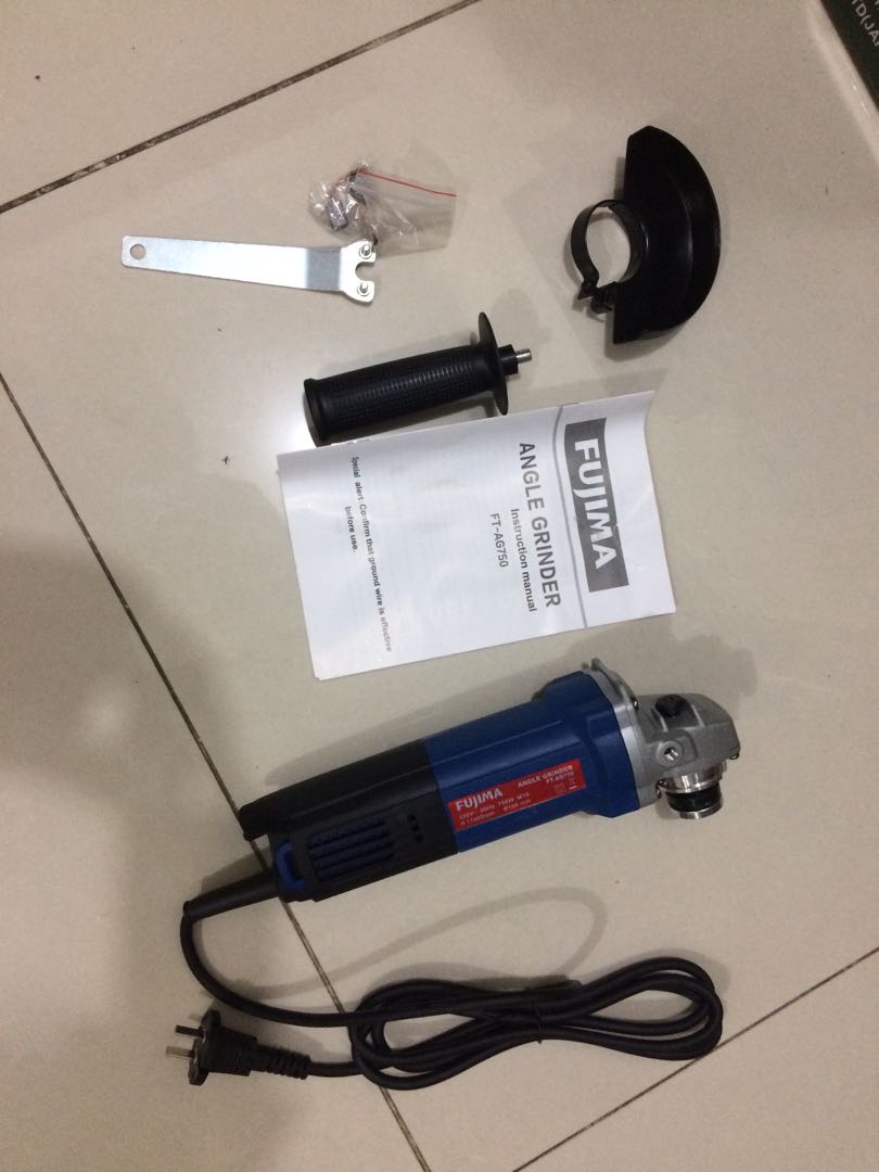 Fujima japan angle grinder 1500 only bnew, TV & Home Appliances ...