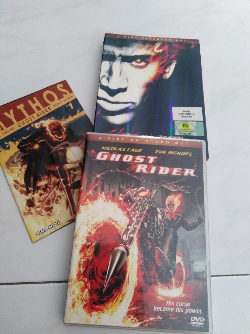 Ghost Rider DVD (2 disc), Hobbies & Toys, Music & Media, CDs & DVDs on ...