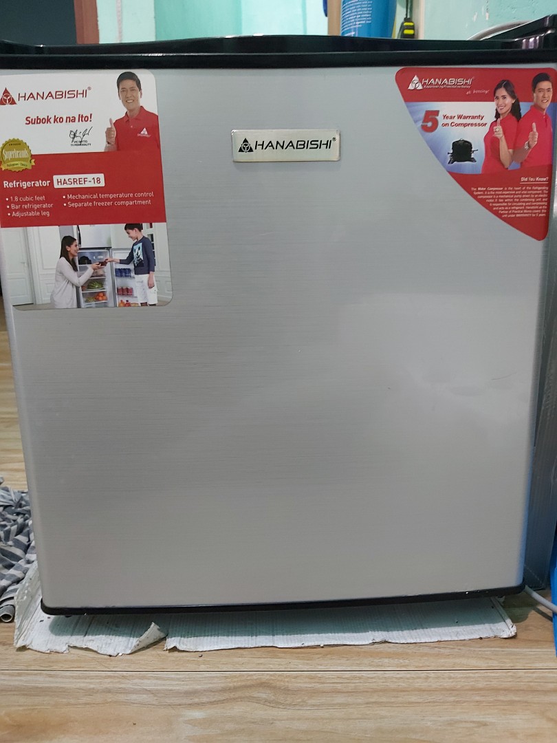 Hanabishi Personal Ref HASREF-18, TV & Home Appliances, Kitchen ...