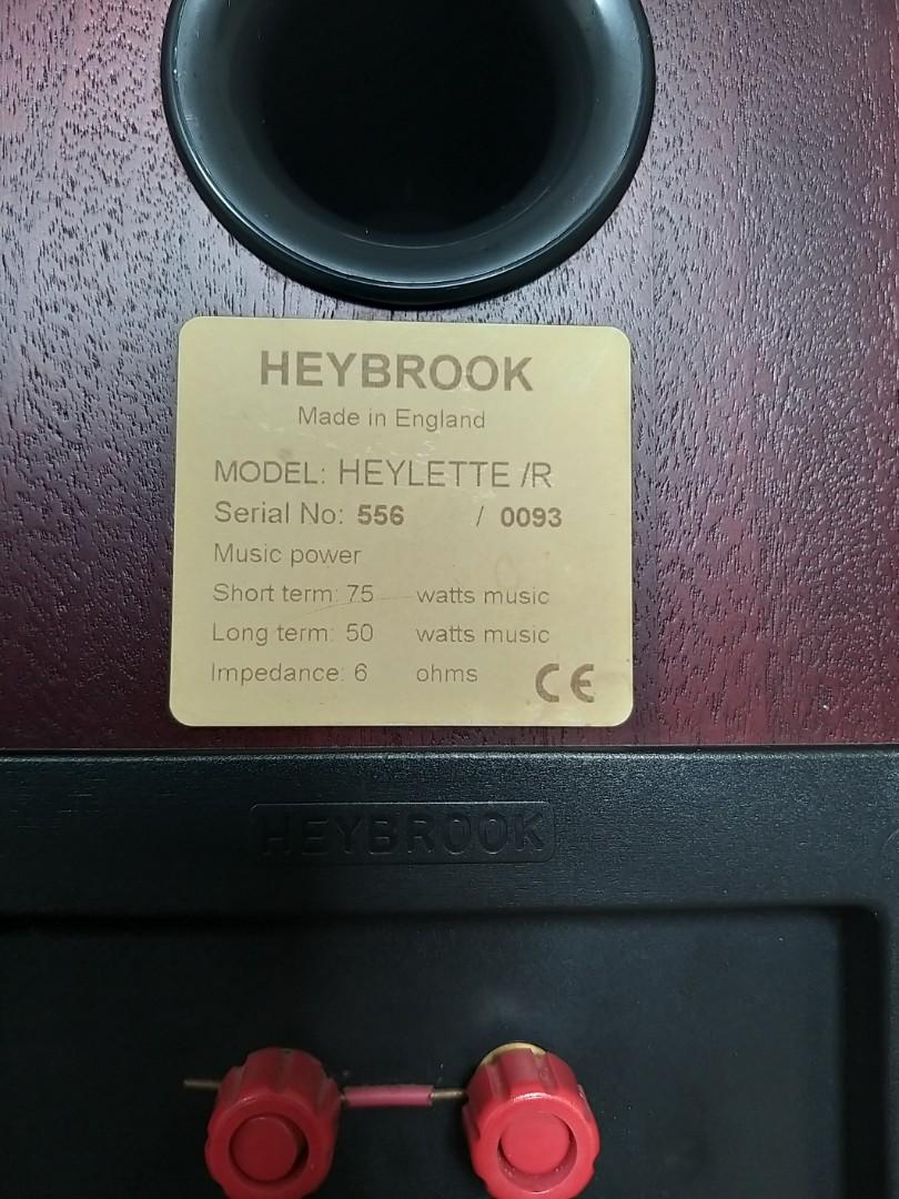 Heybrook speaker, Audio, Soundbars, Speakers & Amplifiers on Carousell
