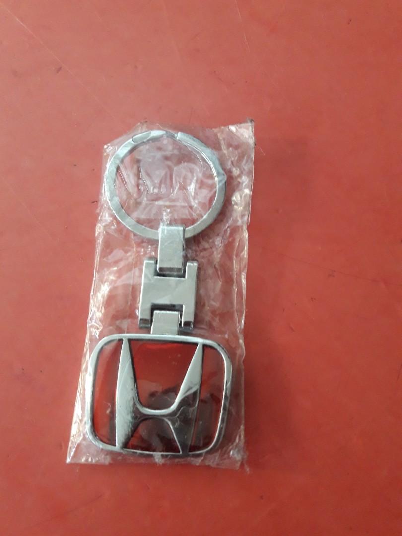 Stainless Steel Metal Honda Car Logo Keychain 3D Key Chain, Men's ...