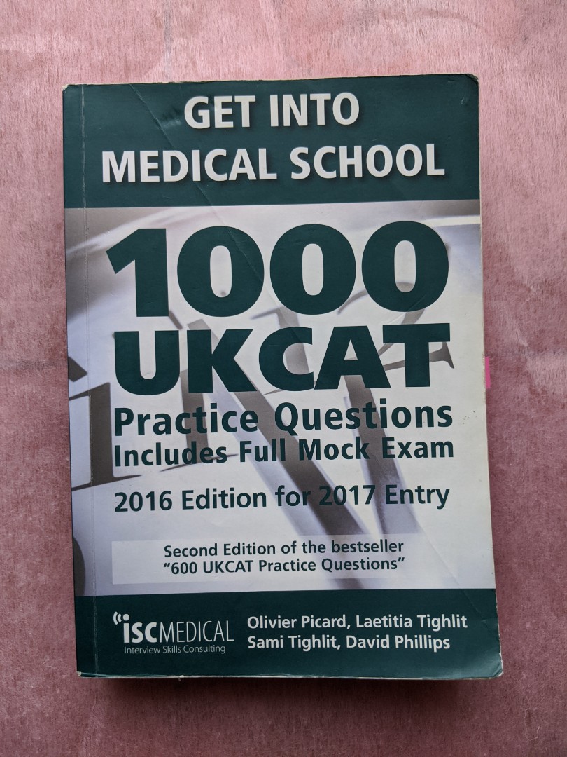 ISC Medical 1000 UKCAT Practice Questions, Books & Stationery ...