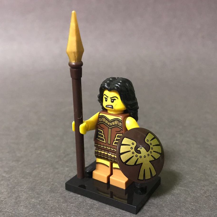 LEGO CMF Series Minifigure Warrior Woman Hobbies Toys Toys Games On Carousell