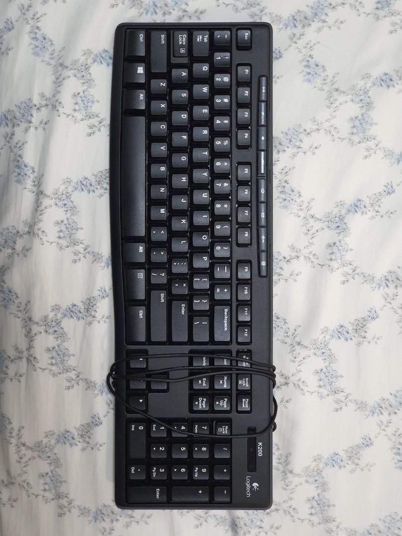Logitech Keyboard K200 Computers And Tech Parts And Accessories Computer Keyboard On Carousell