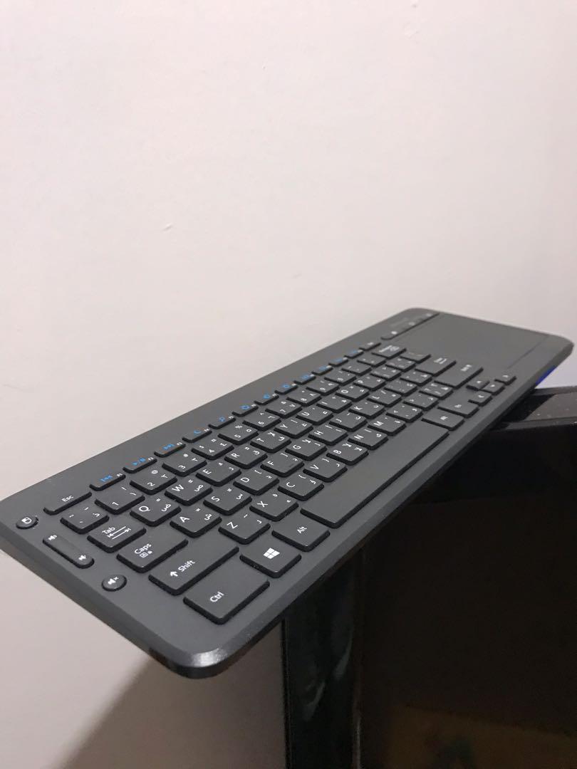 Microsoft All-in-one Media Wireless Keyboard Model:1632, Computers ...