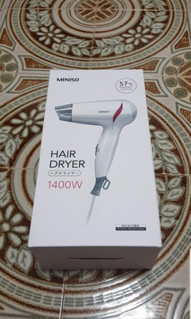 Miniso hair dryer, Beauty & Personal Care, Hair on Carousell