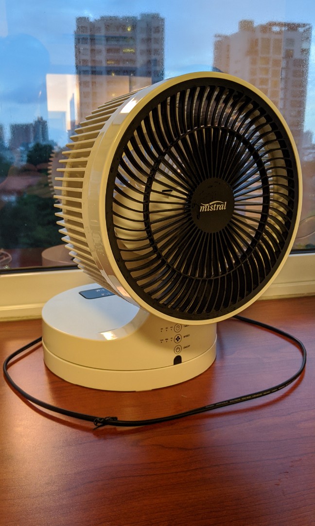 Mistral Velocity Desk/Table Fan, Furniture & Home Living, Lighting ...