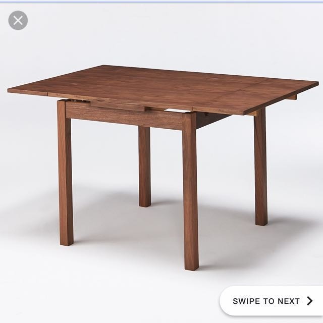 Muji extendable dining table 無印良品餐桌， 可延申, 傢俬＆家居, 傢俬, 桌子 - Carousell