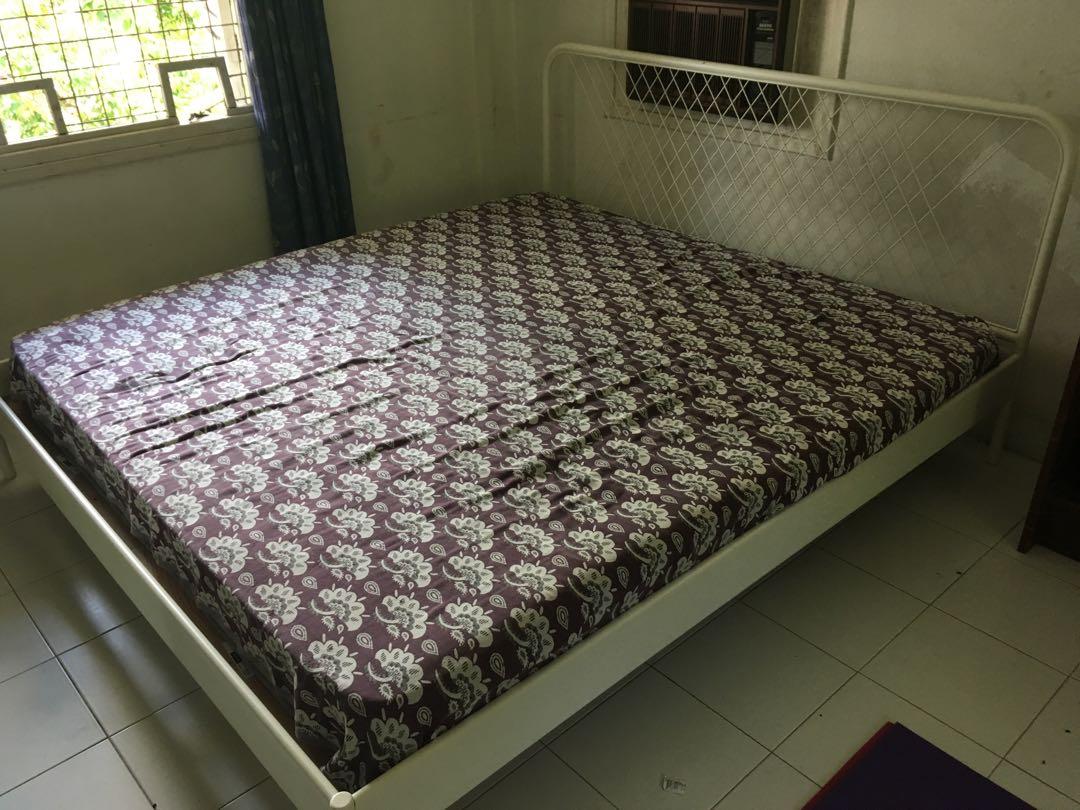 NESTTUN IKEA King Size Bed Frame, Furniture & Home Living, Furniture, Bed Frames & Mattresses on ...