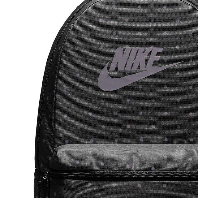 Nike Heritage Backpack in Black Polka Dot ORIGINAL, Women's Fashion ...
