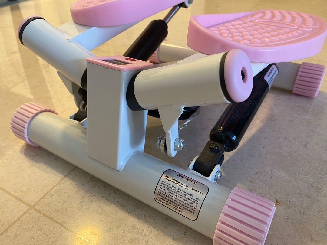 [Like New] Stepper Pink, Sports Equipment, Exercise & Fitness, Cardio ...