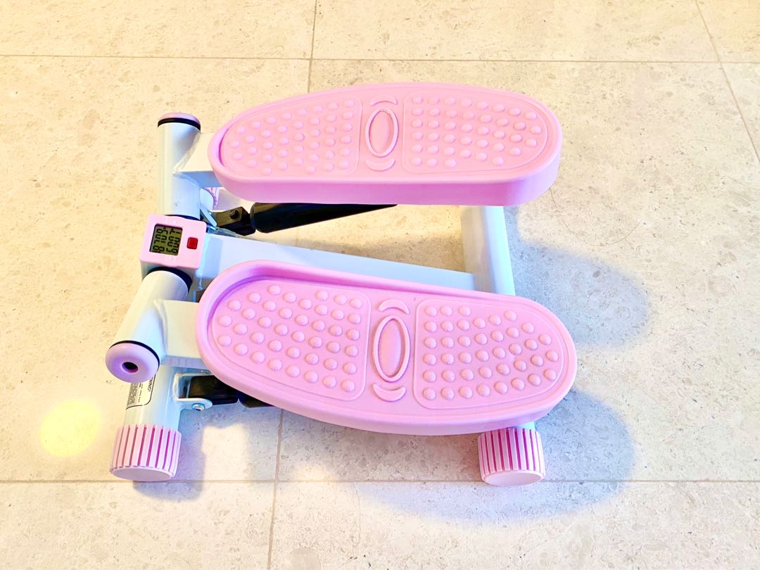 [Like New] Stepper Pink, Sports Equipment, Exercise & Fitness, Cardio ...