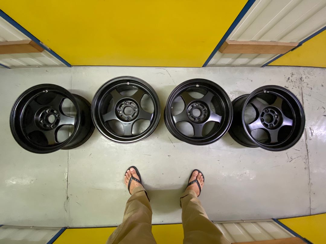 Regamaster Evo rims 15", Car Accessories, Tyres & Rims on Carousell