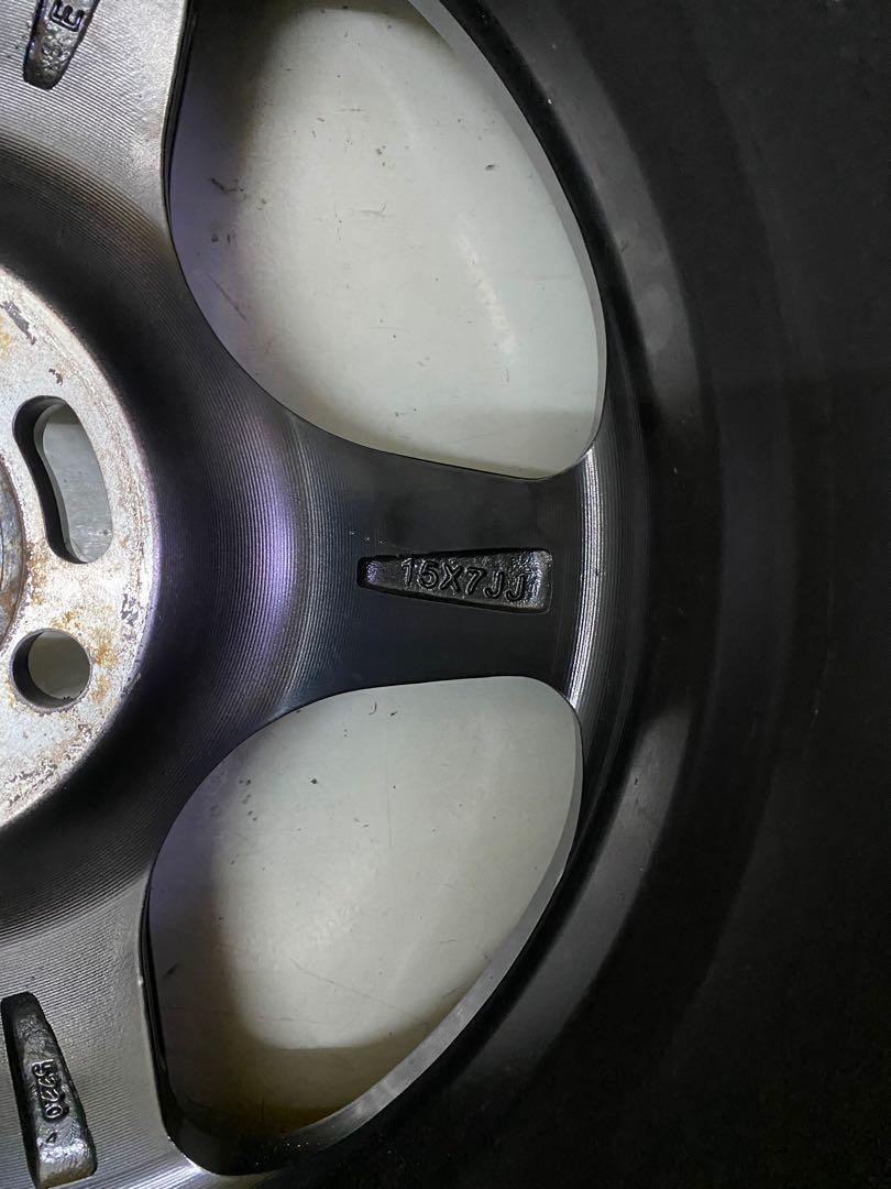 Regamaster Evo rims 15", Car Accessories, Tyres & Rims on Carousell