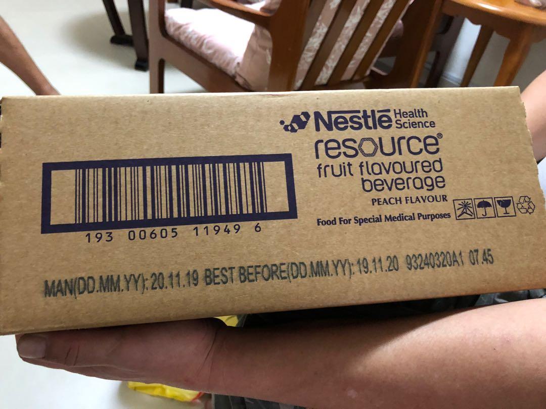 Resource fruit beverage peach flavoured drink, Babies & Kids, Nursing ...