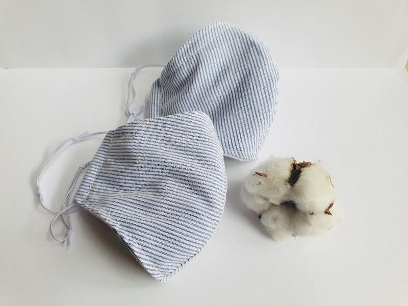 Reusable Mask - Pinstripe , Health & Nutrition, Face Masks & Face ...