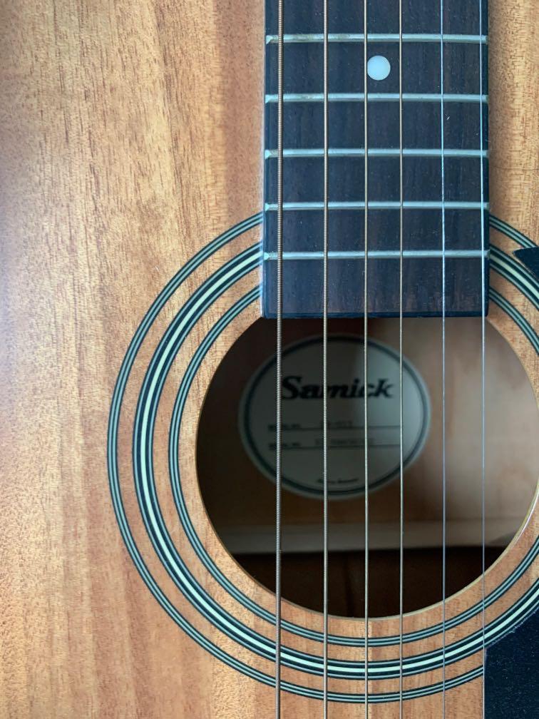Samick Acoustic Guitar, Hobbies & Toys, Music & Media, Musical ...