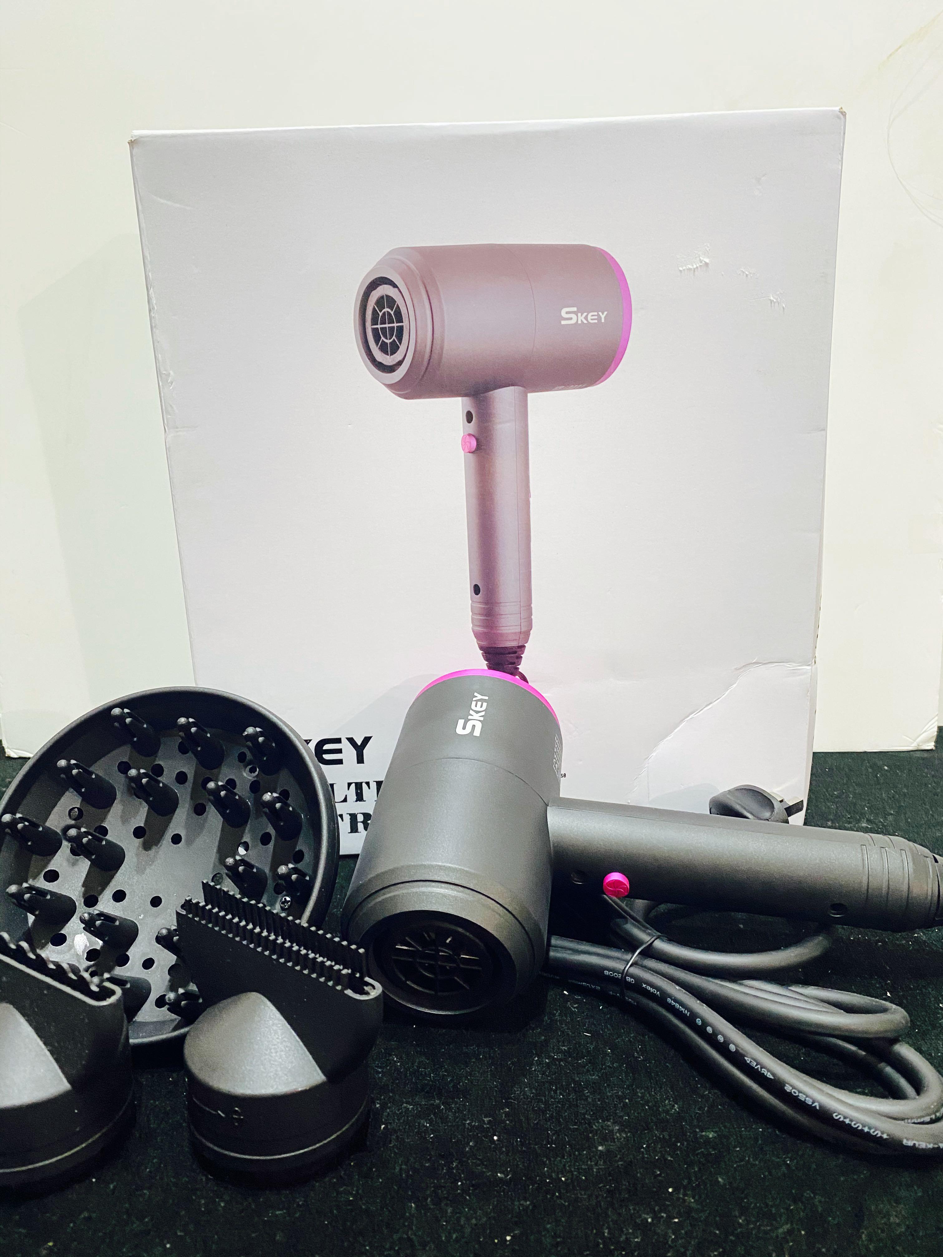 SKEY Professional Hair Dryer 1800W (Model:F350), Beauty & Personal Care ...