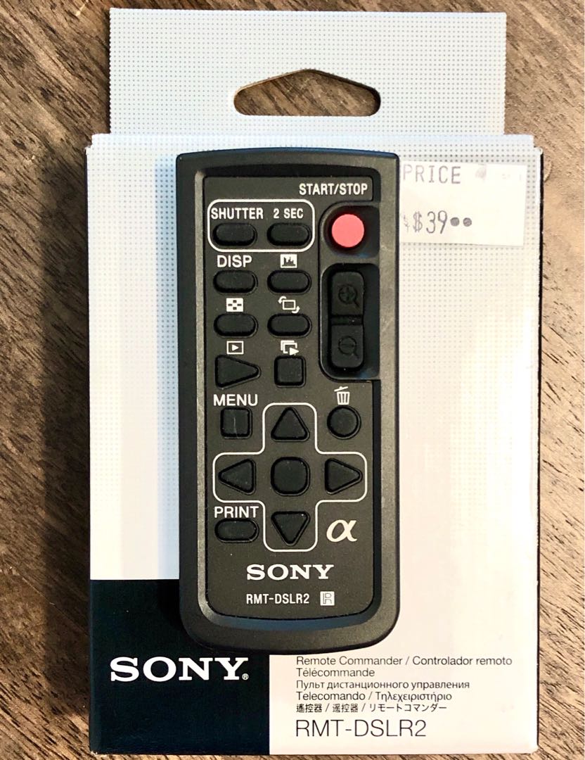 Sony Remote Commander RMT-DSLR2, Photography, Cameras on Carousell