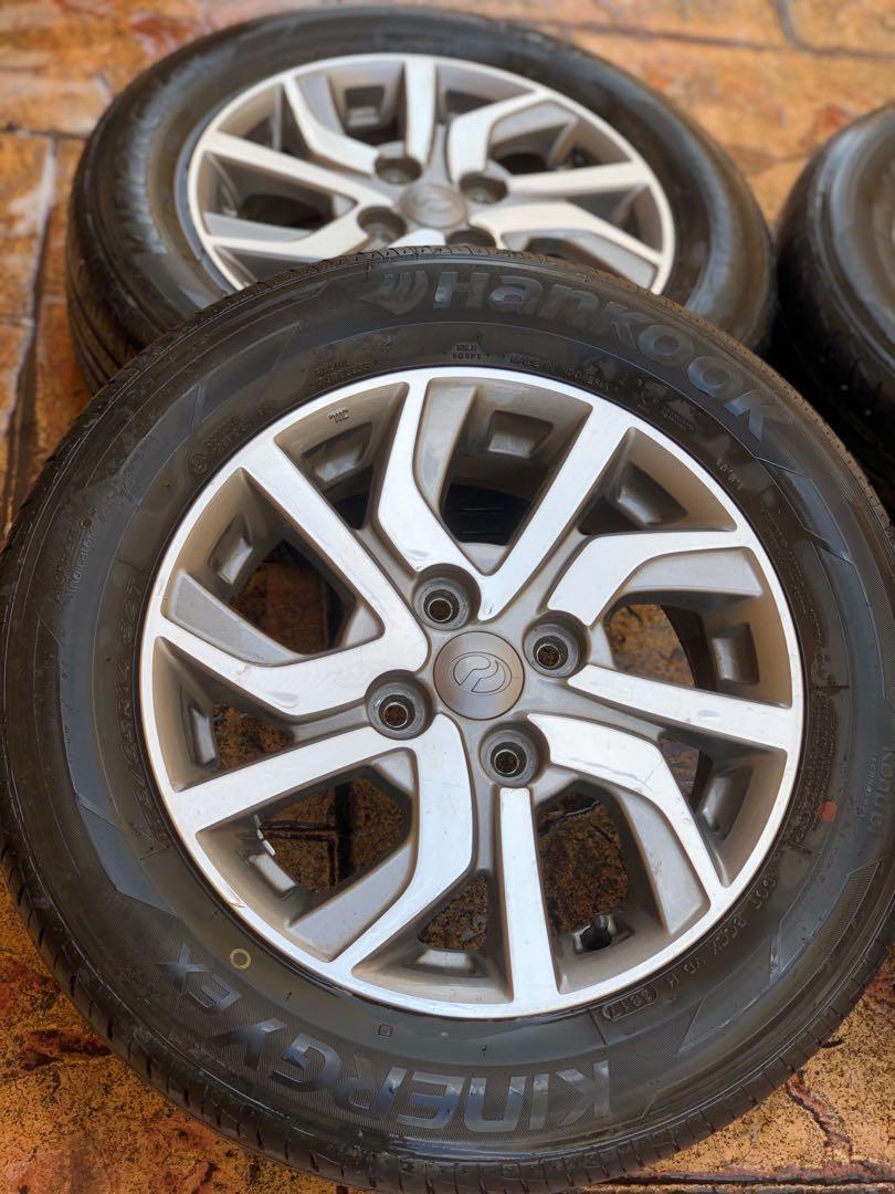 Sport Rim Axia Bezza Advance 14 inci siap tayar, Auto Accessories on ...